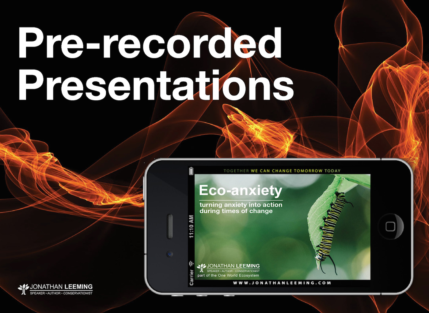 Pre-recorded Presentations | www.JonathanLeeming.com